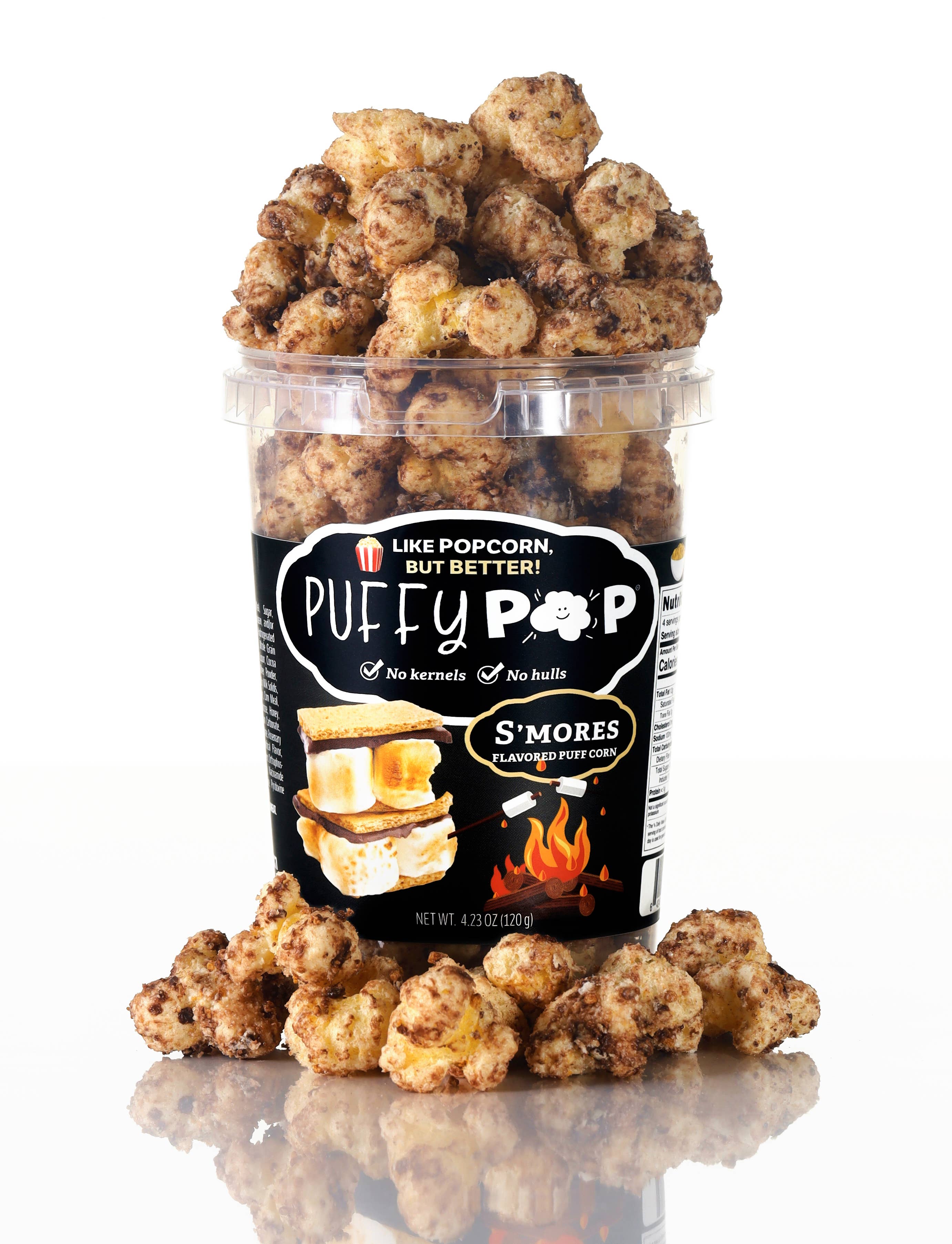 Crack Corn / Puffy Pop - S'Mores (4.23 oz) – Gem Garden Arts